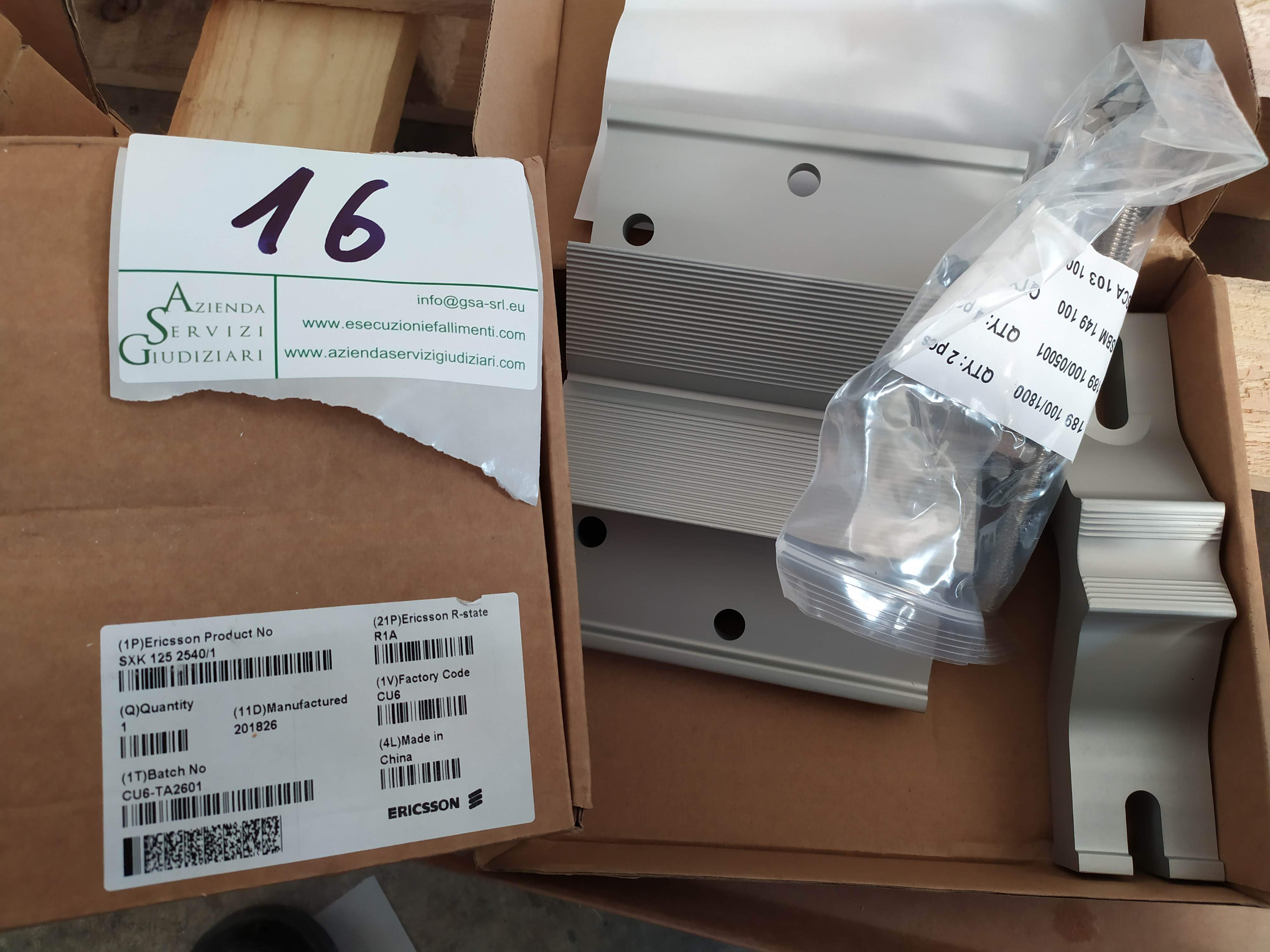 COMPONENTISTICA ERICSSON SXK